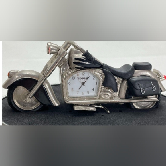 Fossil | Accessories | Fossillimited Edition Motorcycle Clock Nib ...